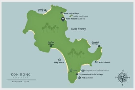 Koh Rong, uma ilha paradisíaca no Camboja - Um Viajante