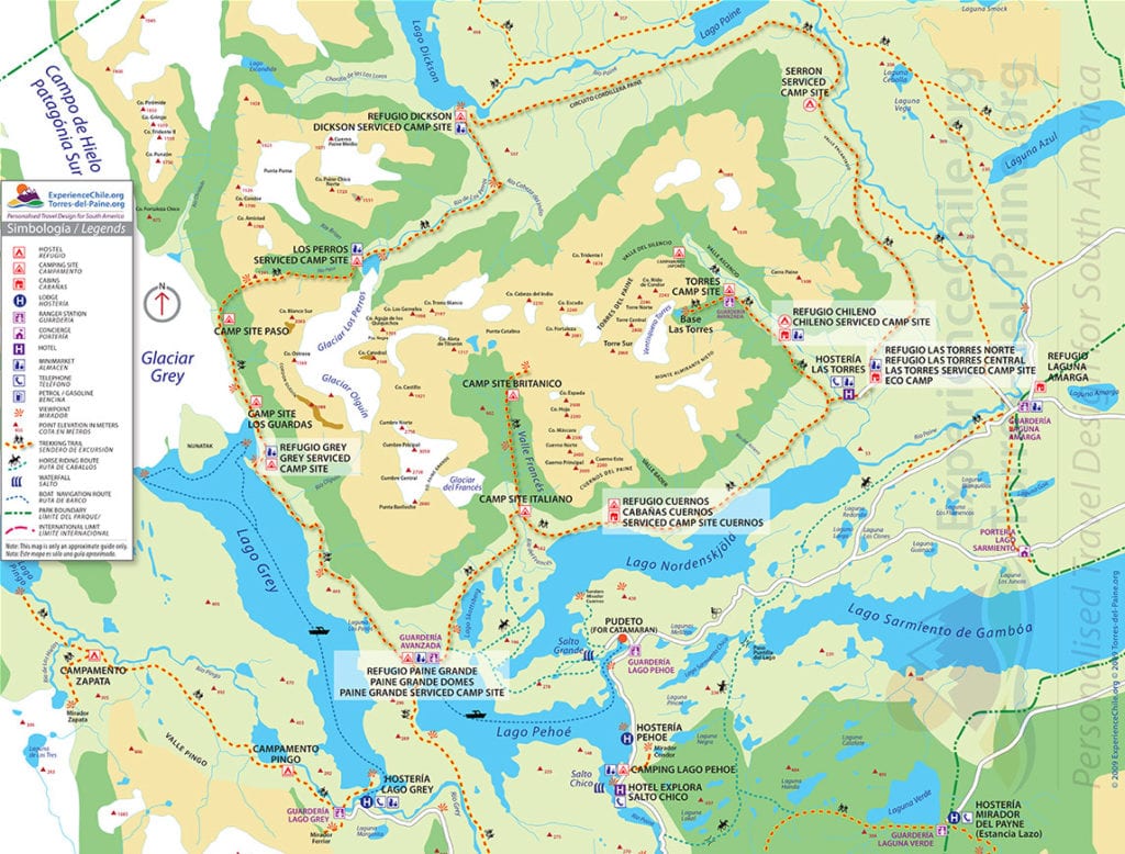 Torres del Paine: onde fica, como chegar, dicas, mapa, valores e mais ...